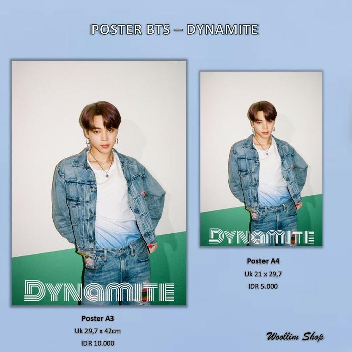 POSTER BTS BTS unbeatable Dynamite