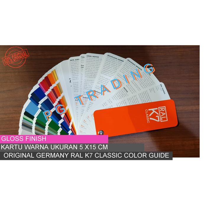 Jual RAL K7 COLOR GUIDE CLASSIC / KARTU WARNA RAL K7 ORIGINAL - Jakarta ...