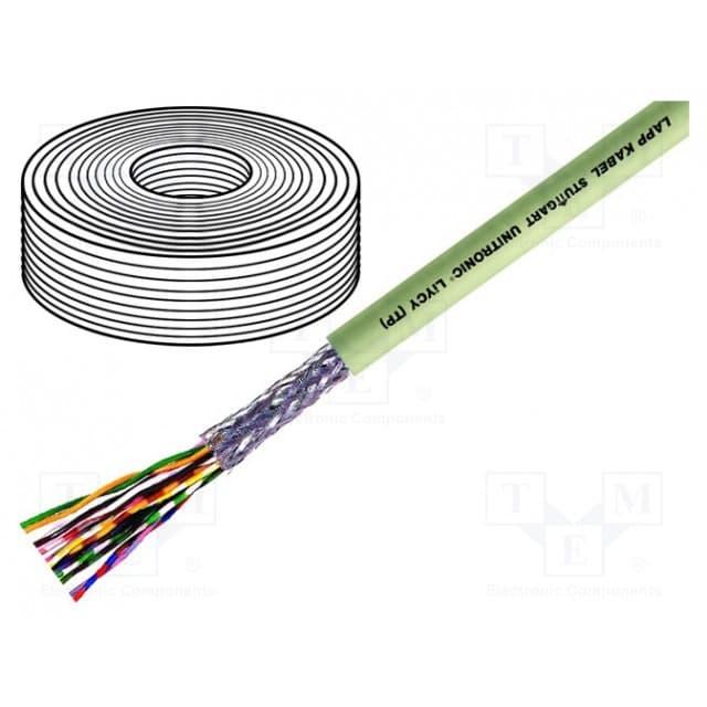 Jual Data Communication Cable Type LiYCY 8 x 2 x 0.25 mm2 (shielded ...