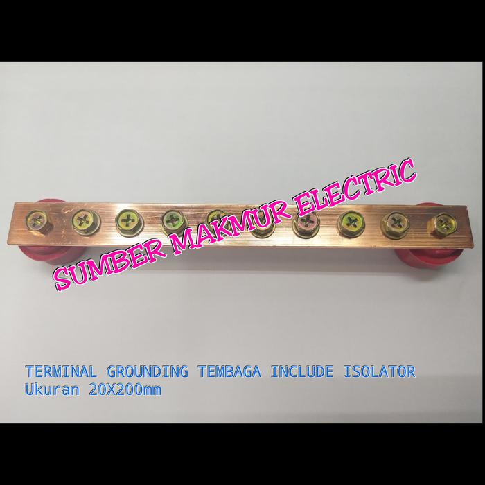 Jual TERMINAL GROUNDING TEMBAGA 20X200mm - Jakarta Barat - SUMBER ...