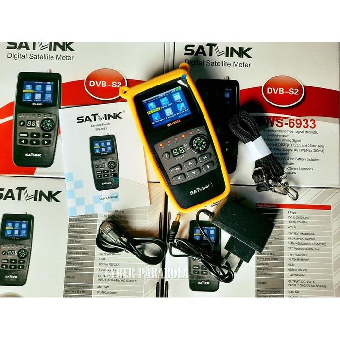 Jual Satlink Ws6933 Alat Pencari Sinyal Satelit Parabola Di Seller Owl Store - Cengkareng Timur ...