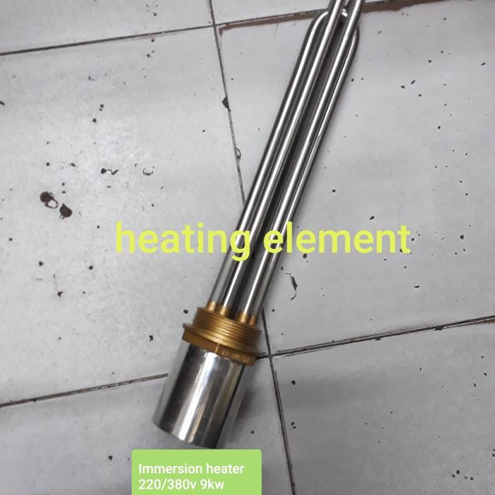 Jual element pemanas air Immersion heater 220/380v 9kw - Jakarta Barat ...