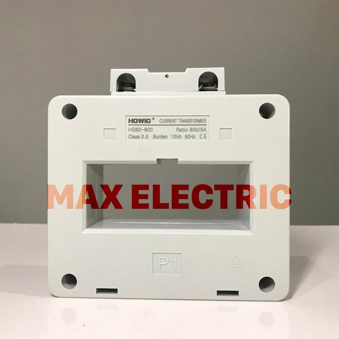 Jual CT HOWIG - HG82-800, 800/5A, Class 0.5, 10VA (Current Transformer ...