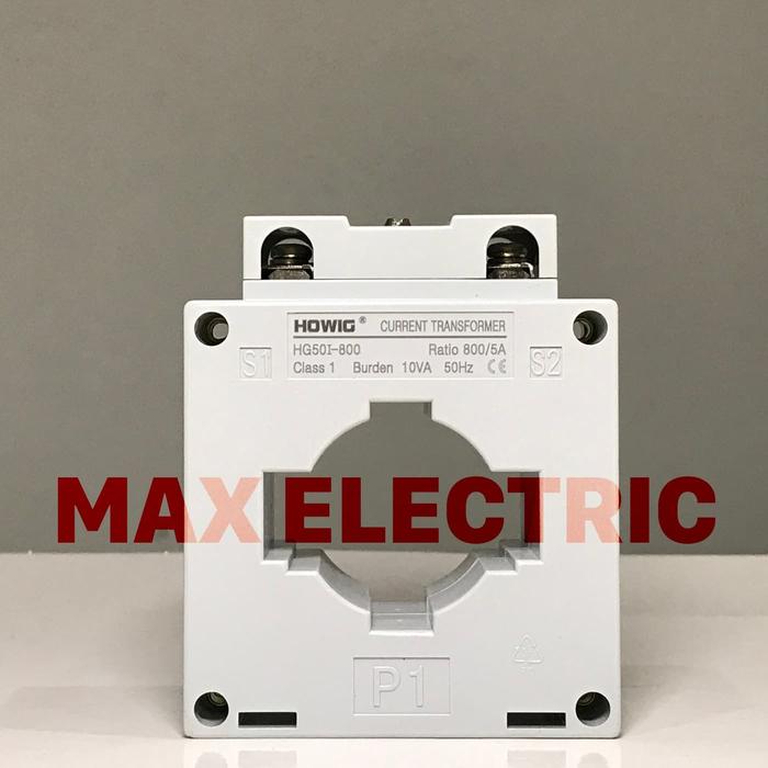 Jual CT HOWIG - HG50i-800, 800/5A, Class 1, 10VA (Current Transformer ...