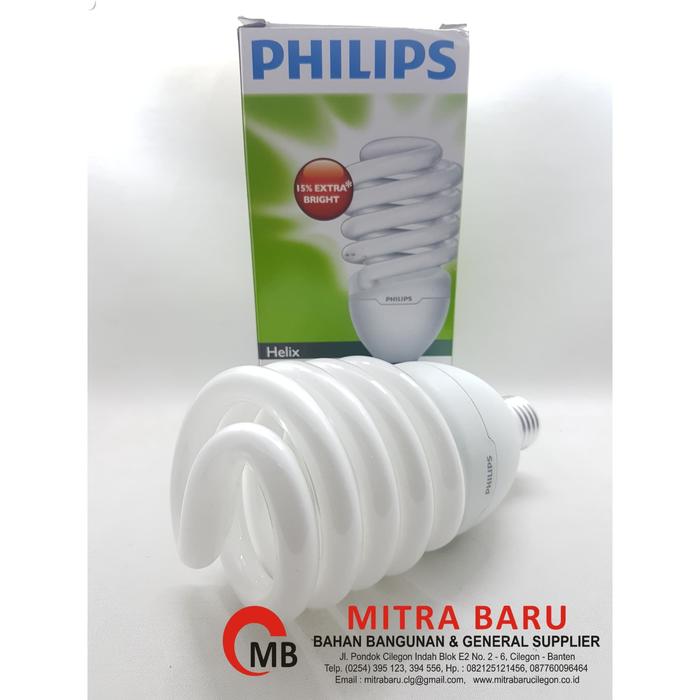 Jual LAMPU PHILIPS HELIX TORNADO 45W BOHLAM CFL SPIRAL 45 W WATT PUTIH - Kota Cilegon - Mitra ...