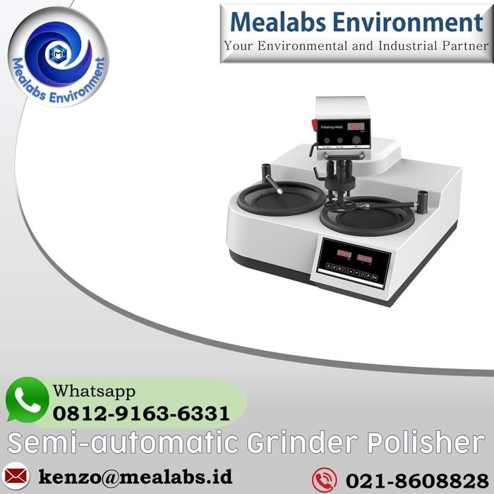 Jual Alat Grinder Polisher Sample Uji Laboratorium Logam Besi Metalurgi ...