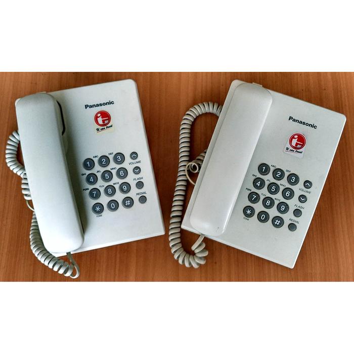 Jual Telepon Single Line Panasonic KX-TS505 (Bekas) - Putih - Jakarta Barat - Tecmart | Tokopedia