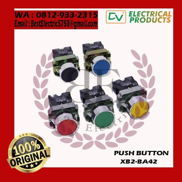 Jual PUSH BUTTON DV / XB2-BA42 / 22mm / 1NC / WARNA MERAH - Jakarta ...