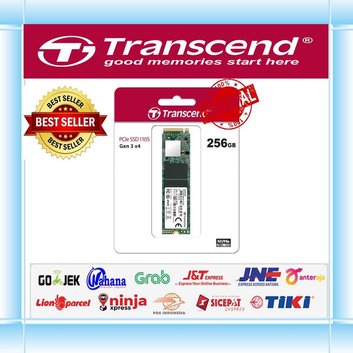 Jual Transcend SSD M.2 PCIe MTE110S NVME 256GB - Jakarta Pusat ...