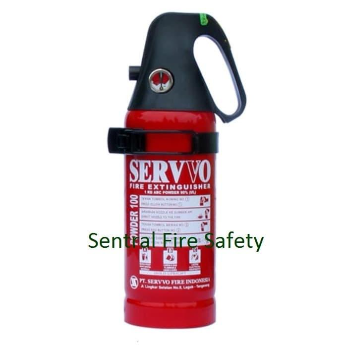 Jual Apar Mobil Servvo VE-EX P100 1KG Sudah SNI SERVVO Apar Mobil 1 KG ...