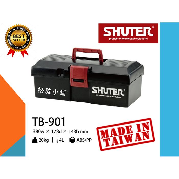 Promo Toolbox Perkakas Plastik TB-901 SHUTER Tool Box Professional 20 Kg - Jakarta Barat - Mega ...