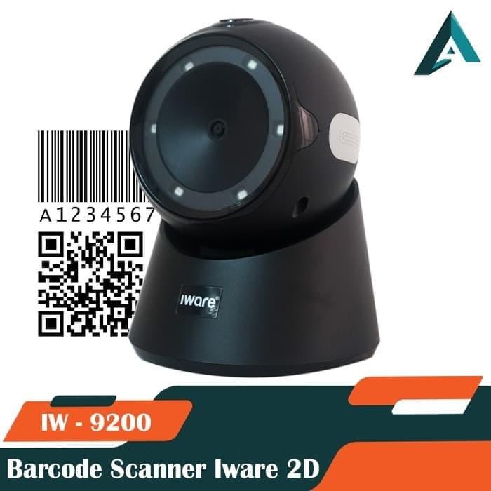 Jual BARCODE SCANNER OMNI 2D AUTO SCAN IWARE IW-9200 - Jakarta Pusat ...