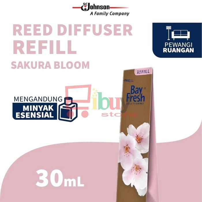 Jual BAYFRESH Reed Diffuser REFILL Sakura Bloom / Isi Pengharum Ruangan ...