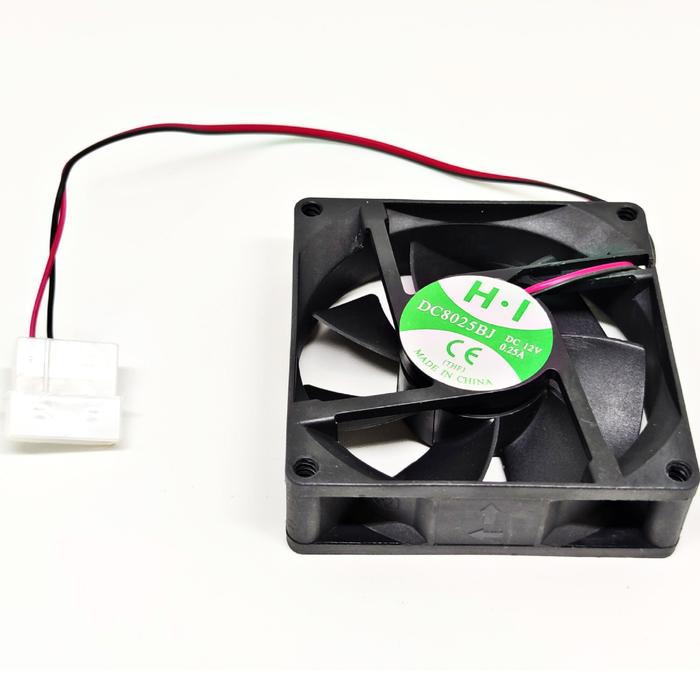 Jual FAN CASING 8CM HITAM / FAN CASE 8 CM / KIPAS CPU + BAUT - Jakarta ...