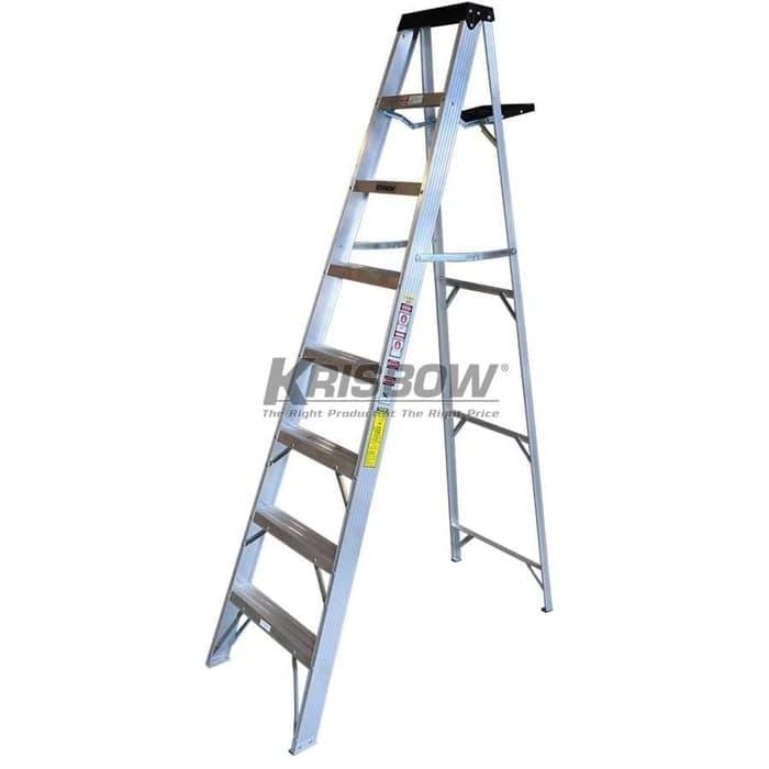 Jual TANGGA LIPAT KRISBOW 3M / LADDER STEP HEAVY DUTY 3.0 MTR 10 STEP ...