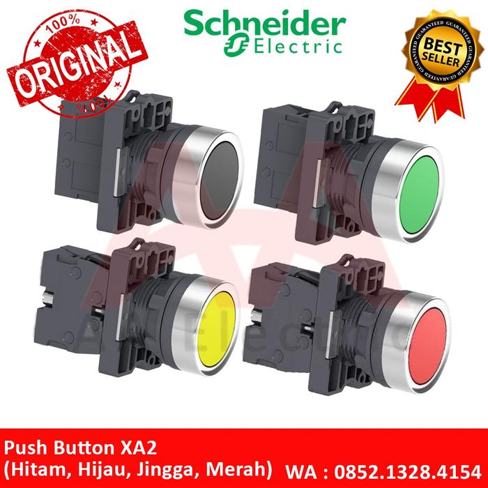 Jual Push Button warna hitam XA2EA21 Schneider - Jakarta Pusat - AA ...