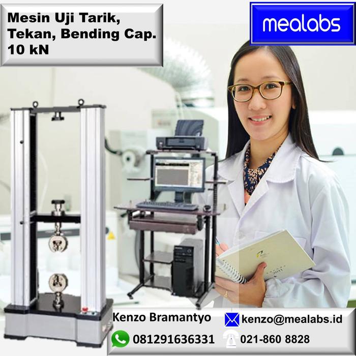 Jual Mesin Alat Uji Tarik Tekan Tekuk Baja Besi Aluminium Komposit ...