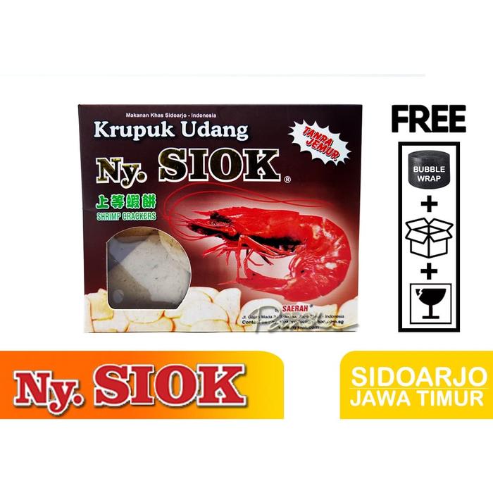 Jual Krupuk Kerupuk Udang Ny. Siok Nyonya Siok Istimewa Box Kotak 400 ...