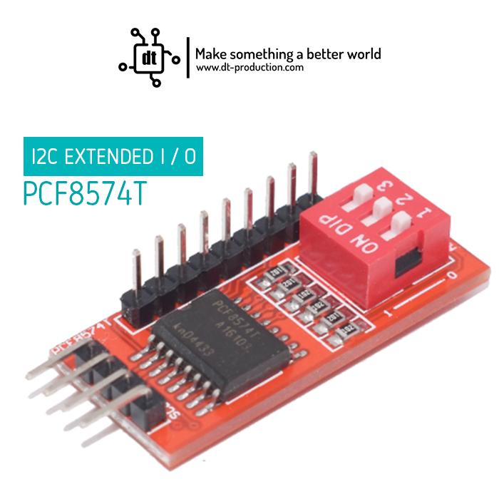 Jual I2C I/O PCF8574 PCF8574T Modul Penambah GPIO Arduino NodeMCU ...