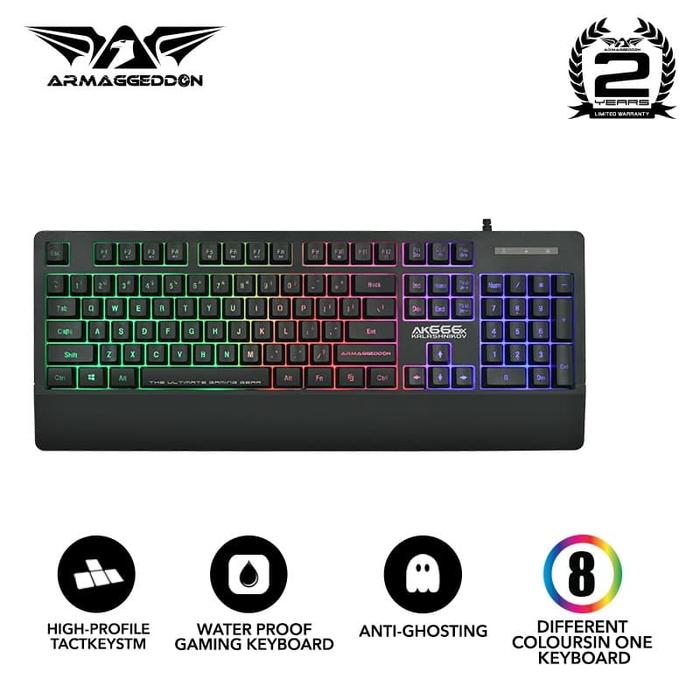 Jual Armaggeddon Ak666x Kalashnikov Spill Proof Membrane Gaming ...