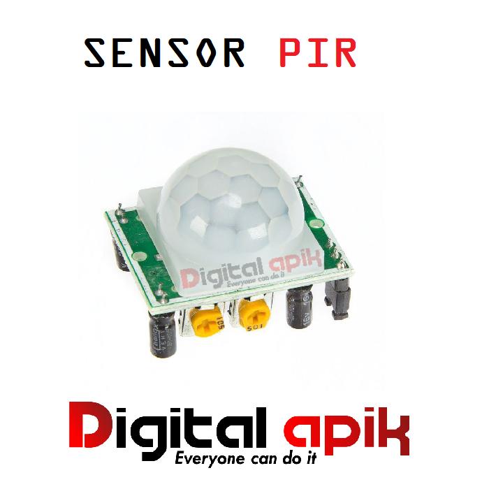 Jual Sensor PIR HC-SR501 Gerak Deteksi Manusia Motion Infrared Detector ...