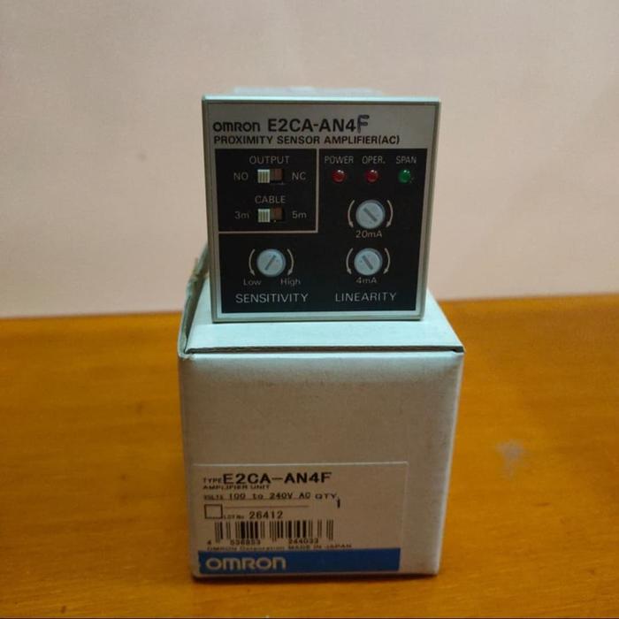 Jual E2CA-AN4F 100-240VAC AMPLIFIER UNIT SENSOR OMRON ORIGINAL - Jakarta Barat - sjt general ...