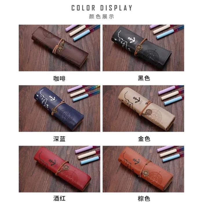 Jual Tempat Pensil Model Gulung Edisi Peta Map Lux / Pencil Box Unik ...