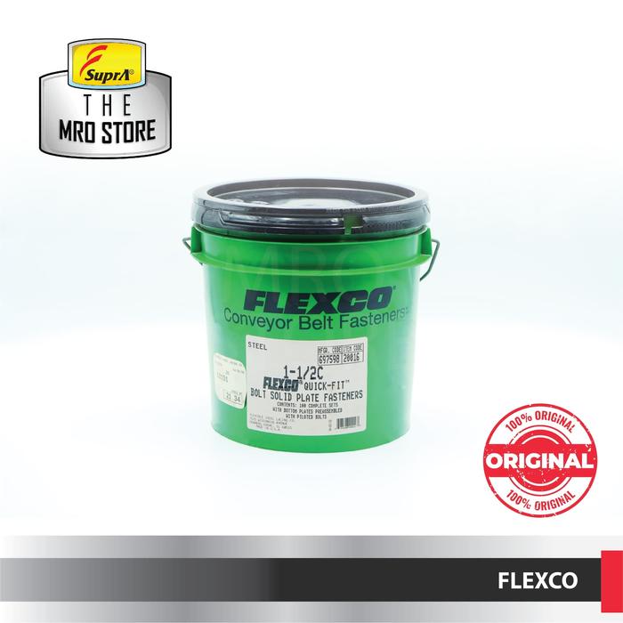 Jual FLEXCO BOLT SOLID PLATE FASTENER STEEL 1 1/2 C 20016 - Jakarta ...