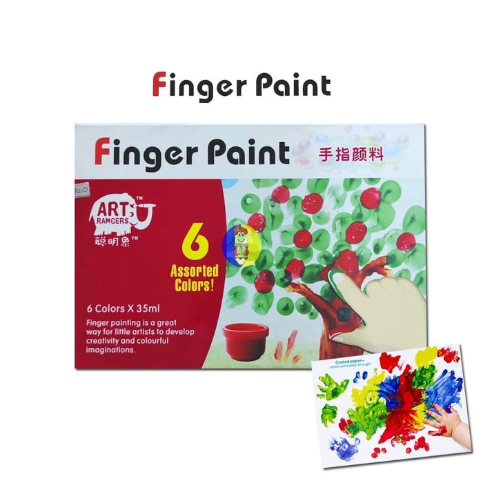 Cat Finger Painting