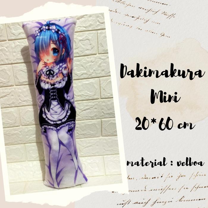 Jual Bantal anime dakimakura mini anime re zero rem ram emilia sinon ...