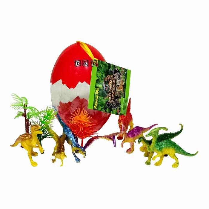Jual Mainan Anak Telur Action Figure Dinosaur Isi 11 Dino Egg Set 17456 ...