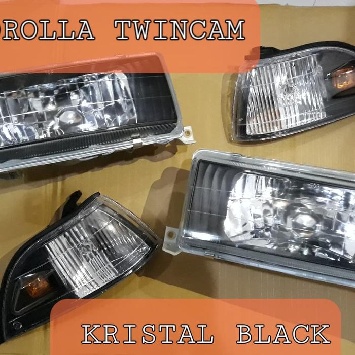Jual TOYOTA COROLLA TWINCAM AE92 1988 1989 90 1991 LAMPU BESAR + SEN ...