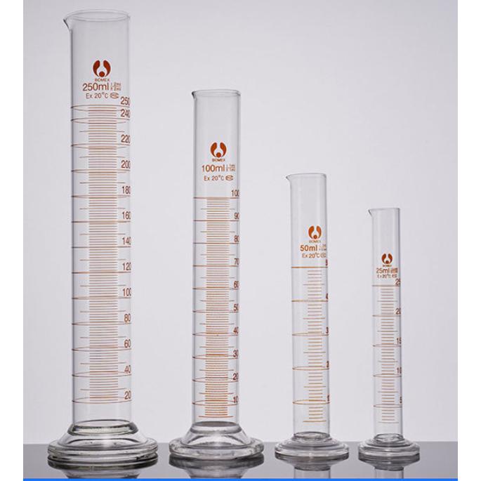 Jual Bomex Measuring Cylinder 100 Ml / Gelas Ukur Kaca Di Seller Velvet ...