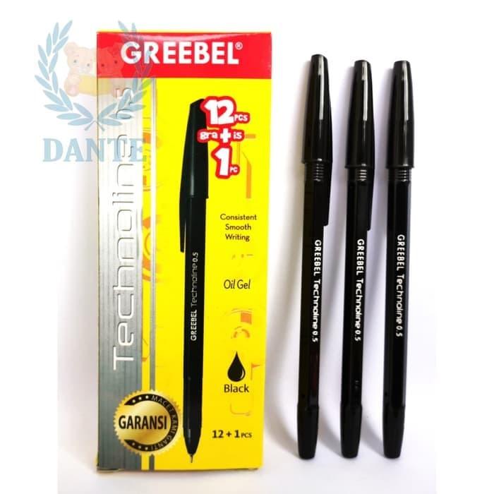Jual PULPEN GREEBEL TECHNOLINE 0.5 PEN GREEBEL 1 PACK 12+1 PCS - Hitam - Kota Tangerang - Travis ...