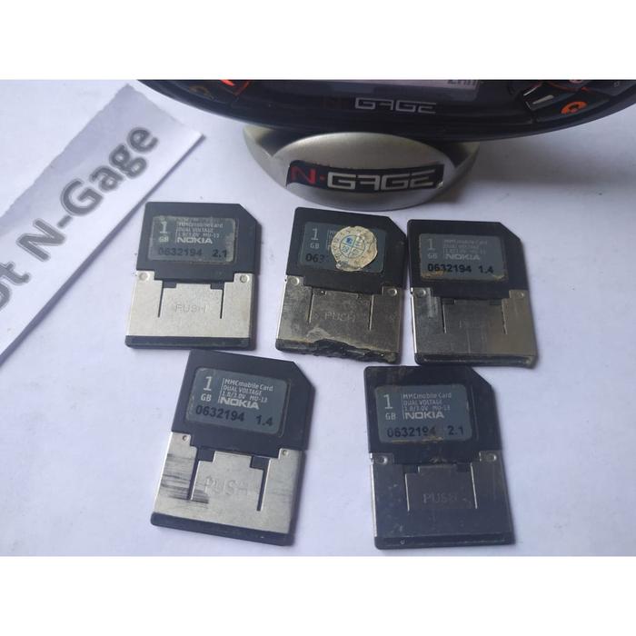 Jual MMC 1GB Original Nokia Bisa Buat N-Gage Full Games Ngage QD dan ...
