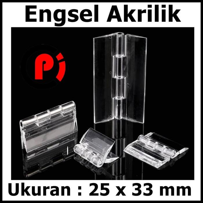 Jual Engsel Hinge Akrilik Acrylic Transparan Ukuran 25 x 33 mm - Kota ...