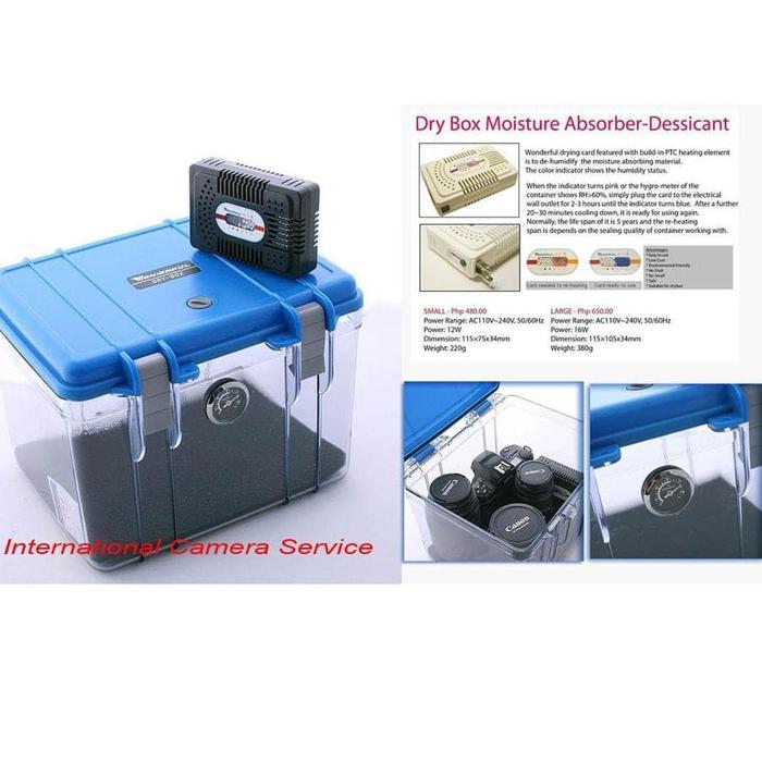 Jual Drybox Small - Dry Box Db2820 - Anti Jamur Include Silica Gel ...