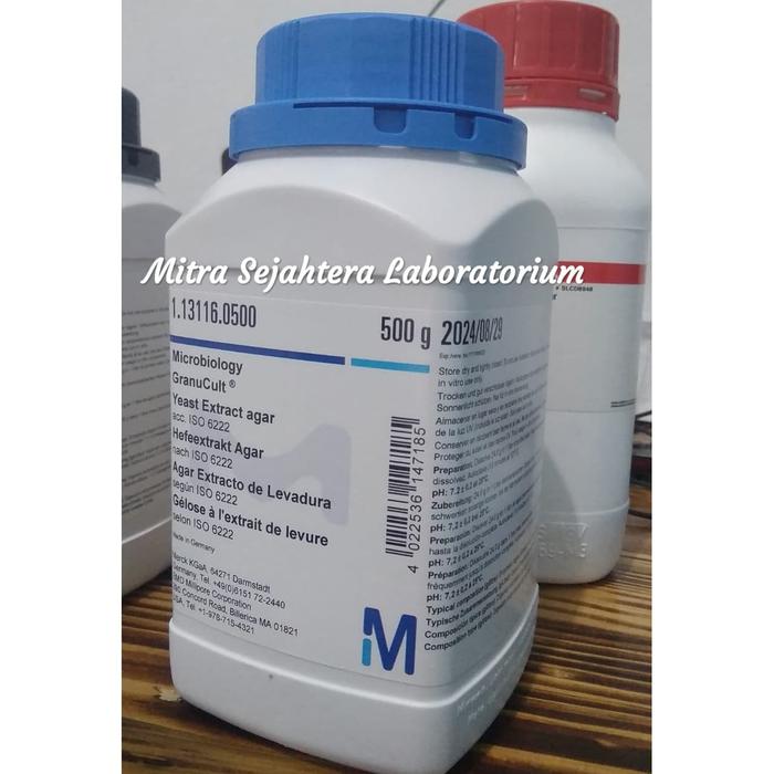 Jual Yeast Extract Agar For Microbiologi, Merck 500 Gram 113116 | 1. ...