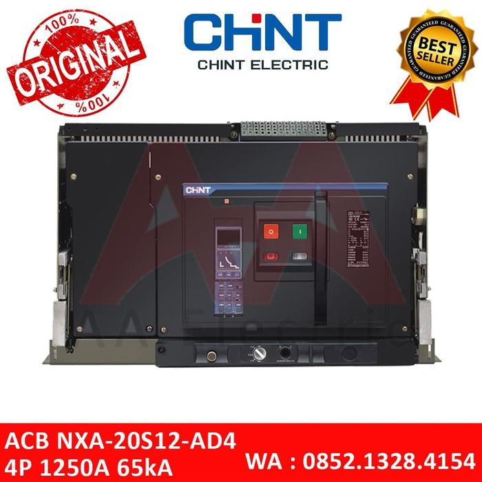 Jual ACB / Air Circuit Breaker 4P 1250A 65kA NXA-20S12-AD4 Chint - Jakarta Pusat - AA Electric ...