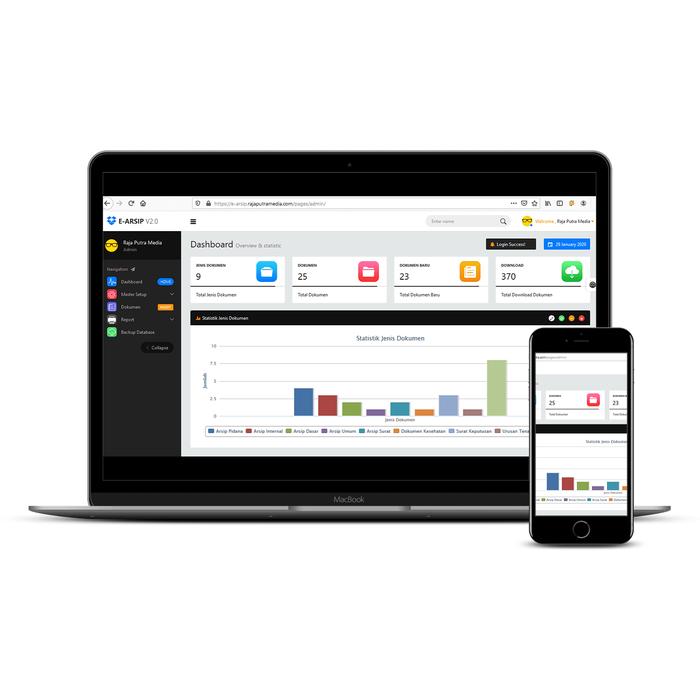 Jual Source Code Aplikasi Arsip Digital Berbasis Web Versi 2.0 - Kab ...