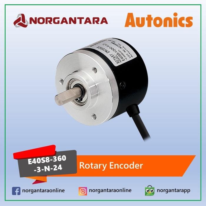 Jual E40S8-360-3-N-24 Autonics Rotary Encoder NORGANTARA - Kota ...
