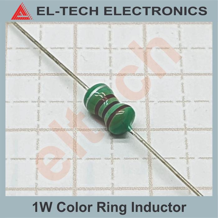 Jual Color Ring Inductor Induktor Kumparan Lilitan 1W 1 W Watt - 4.7mH ...