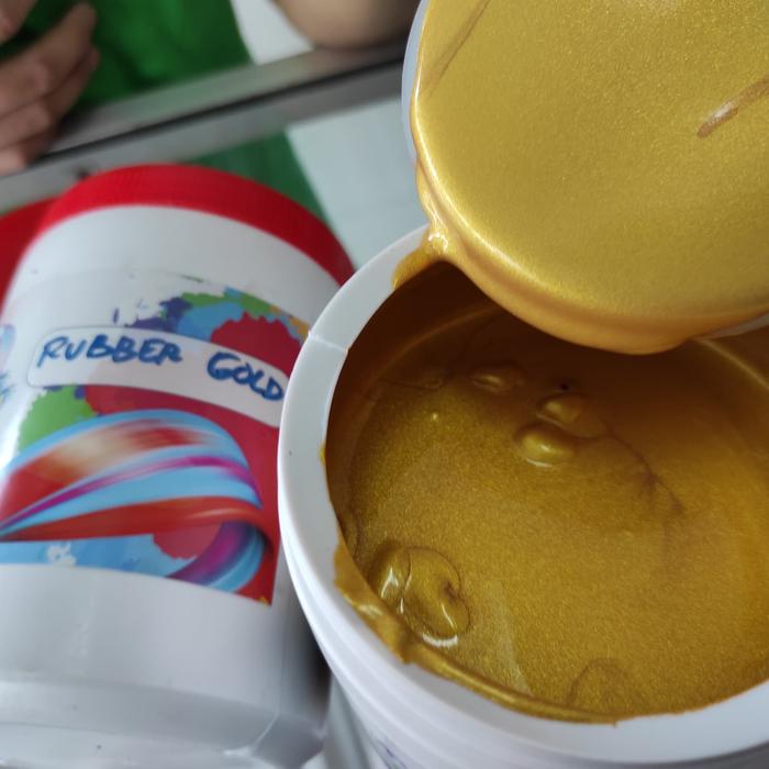 Jual Rubber Gold/Tinta gold/Tinta emas waterbase 1kg - Kota Tangerang ...