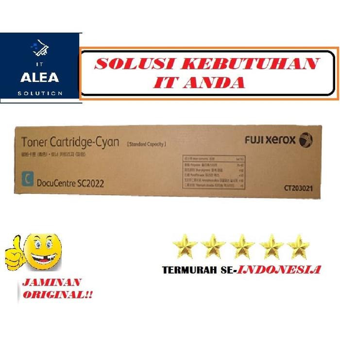 Jual CT203021 Toner SC2022 Cyan STD Capacity Original / SC 2022 / SC ...