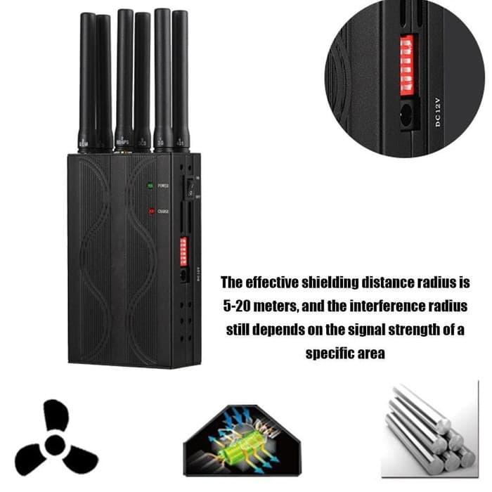 Jual Alat Penghalang Sinyal Handphone 4g 3g Gsm Gps Wifi - Promo Di ...