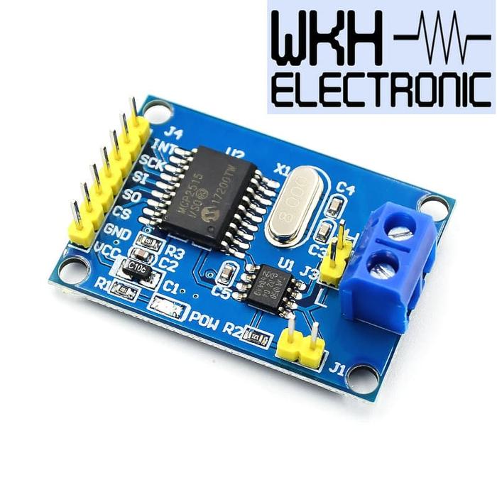 Jual Modul MCP2515 CAN Bus TJA1050 Module Receiver SPI for Arduino ...