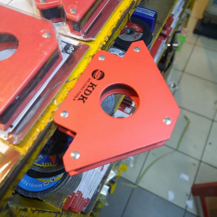 Jual SIKU MAGNET LAS KDK 5 INCH 75 LBS / MAGNETIC WELDING KDK 5 INCH 75 ...