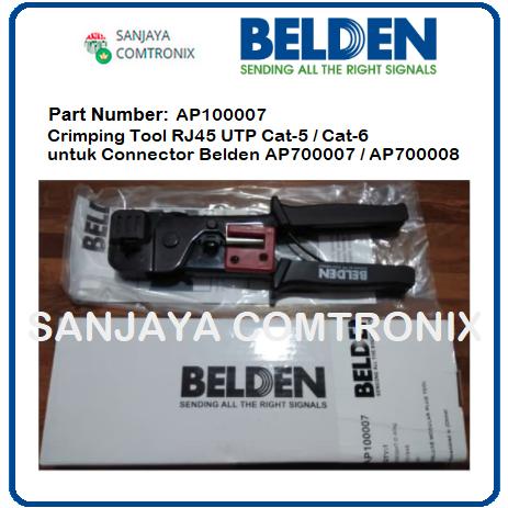 Jual Belden AP100007 Crimping Tool RJ45 UTP Deluxe Modular Plug Tool ...
