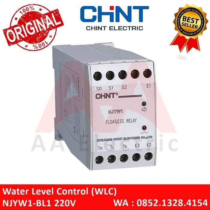 Jual Floatless relay (water level control) NJYW1-BL1 / NJYW1BL1 220V ...