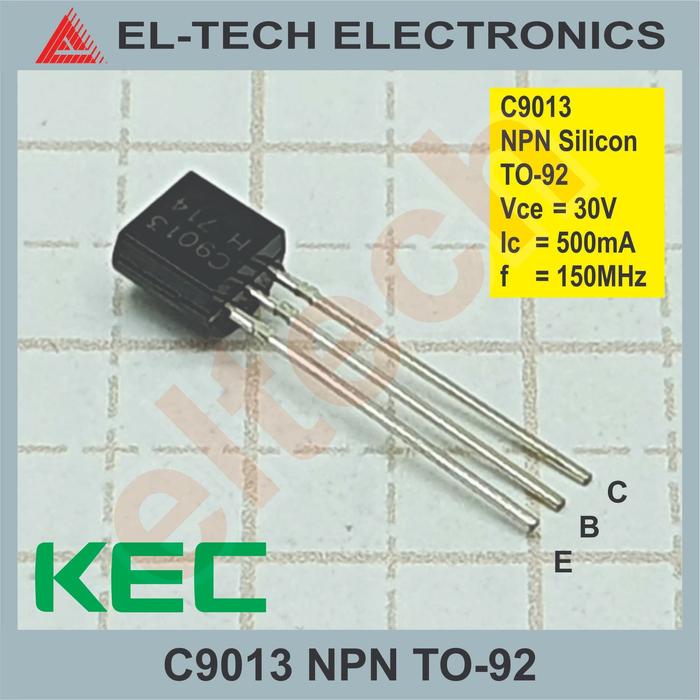 Jual 9013 C9013 FCS9013 FCS 9013 KEC9013 KEC 9013 Transistor NPN TO-92 ...